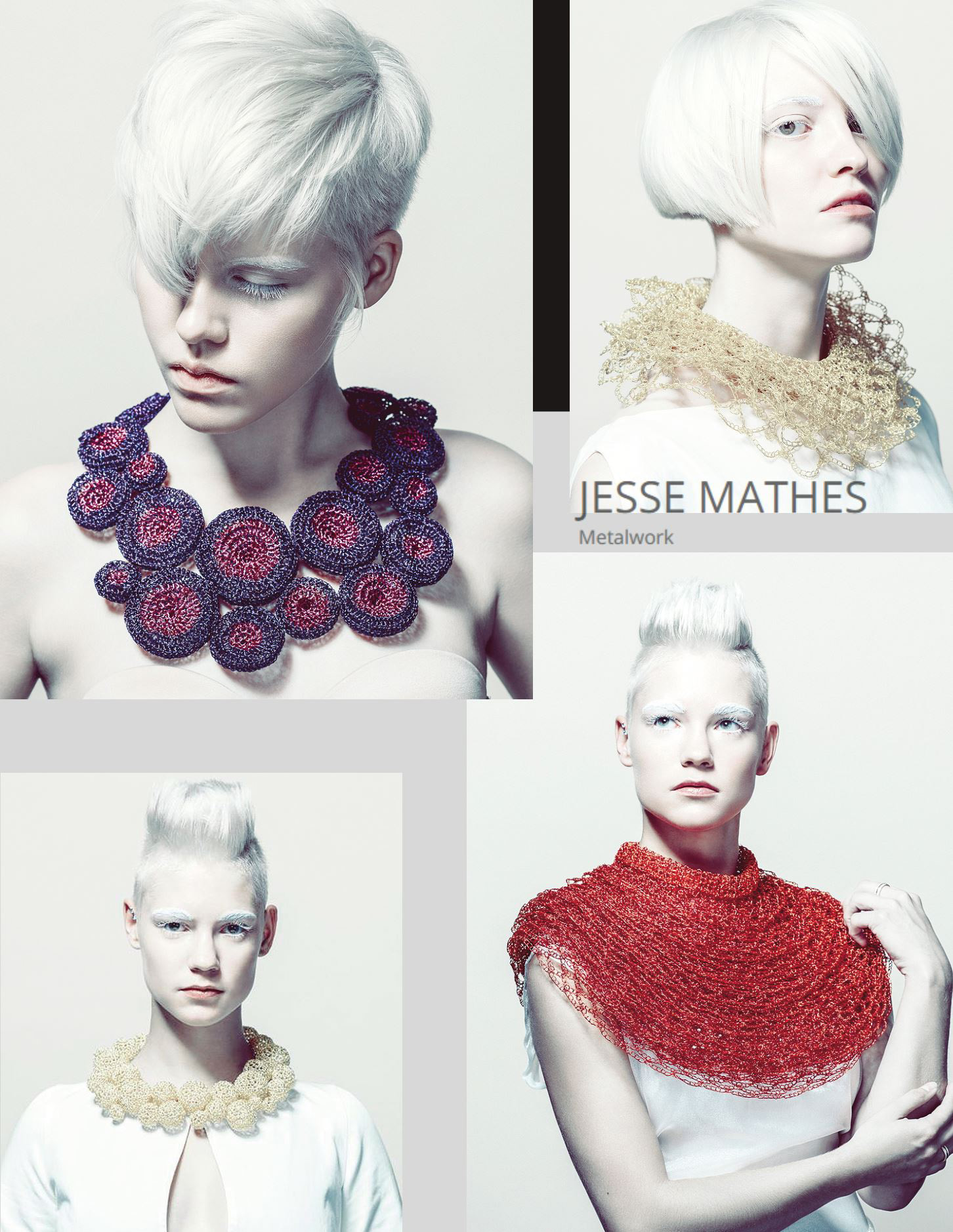 [第92期] 金屬編織雕塑 Jesse Mathes – 珠寶商情雜誌 | Jewelryinfo